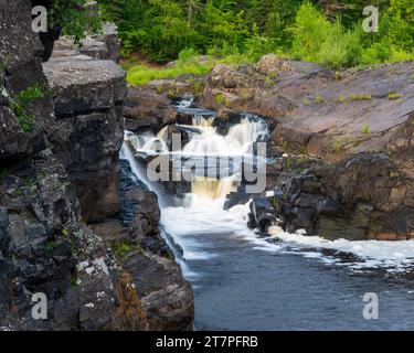 Waterfalls and Rapids of the St. Louis River in Jay Cooke State Park ...