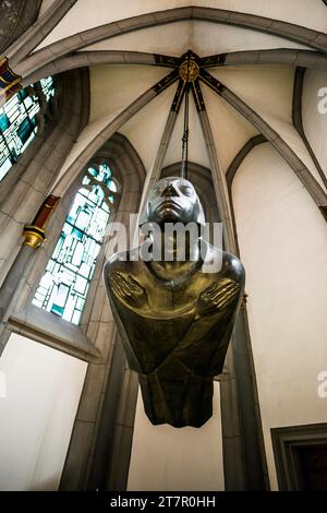 Angel, sculpture by Ernst Barlach, Antoniterkirche, Schildergasse ...