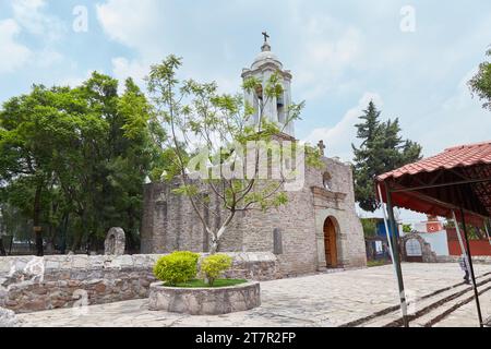 The forgotten Aztec pyramid of Santa Cecilia Acatitlan outside of ...