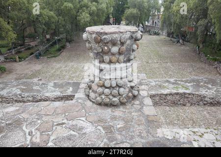 The forgotten Aztec pyramid of Santa Cecilia Acatitlan outside of ...