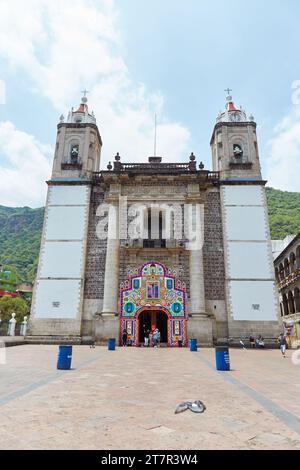 The sacred Christian pilgrimage sire of Chalma in Mexico Stock Photo ...