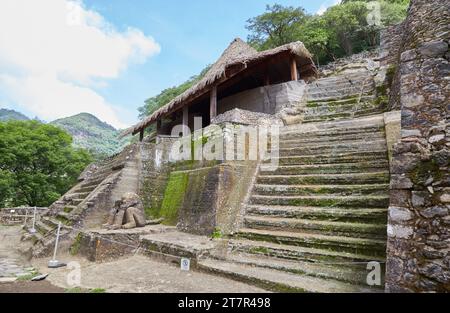The temple complex of Malinalco, built during the final days of the ...