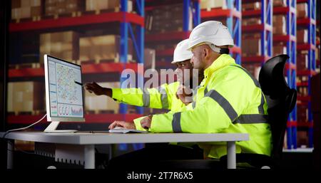 Warehouse Inventory Management KPI Dashboard. Analysts Looking At ...