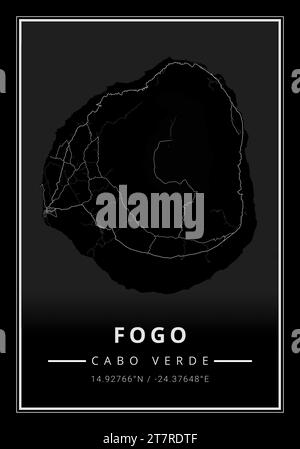 map of fogo Stock Photo - Alamy