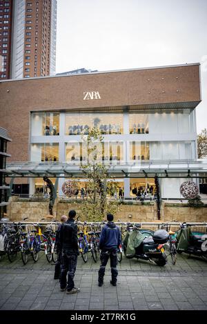 ROTTERDAM - Exterior of Zara during the opening of the largest store of ...