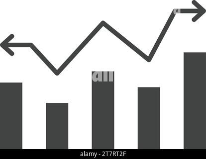 Fluctuate icon vector image Stock Vector Image & Art - Alamy