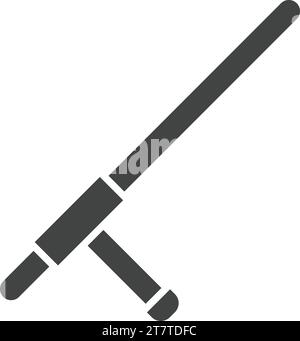 Tonfa icon vector image Stock Vector Image & Art - Alamy