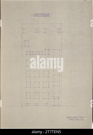 Heinrich Jordan House, Brno, Czech Republic, Section, 1931 ...