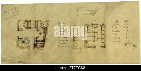 Adolf Loos (Entwerfer in) Line management hut for the Black Forest ...