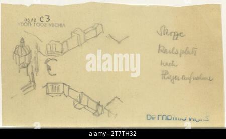 Adolf Loos (Entwerfer in) Karlsplatz construction, Vienna I ...