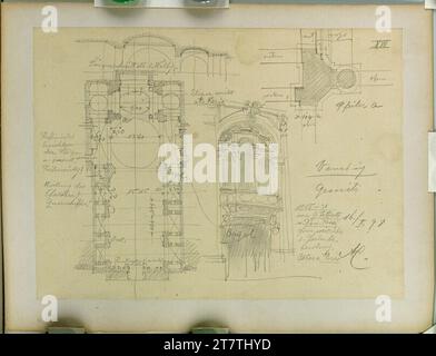 Alfred Castelliz (Zeichner in) Venice, S. Marco, floor plan ...