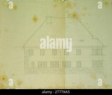 Rehberg, residential and office building Georg Grabner, elevation ...