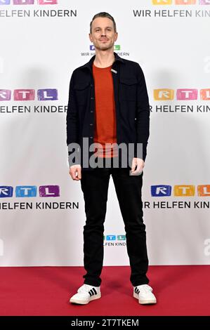 Marc Dumitru beim 28. RTL-Spendenmarathon 2023 im Studio 8 der EMG ...