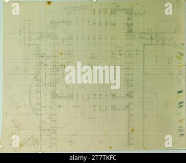 Alfred Castelliz Dornach, Goetheanum, floor plan for the dome building ...