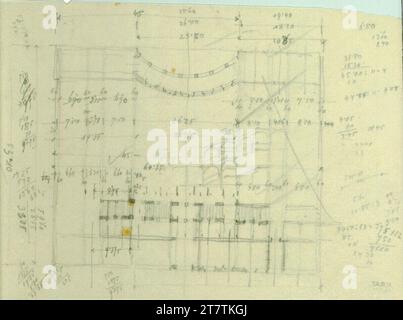 Alfred Castelliz Dornach, Goetheanum, floor plan for the dome building ...