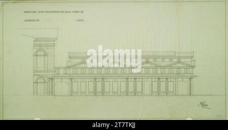 Alfred Castelliz Vienna, refectory, extension SB, counter -project of ...