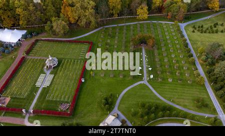 Elizabethtown, Pennsylvania, October 22, 2023 - An Aerial View of a ...