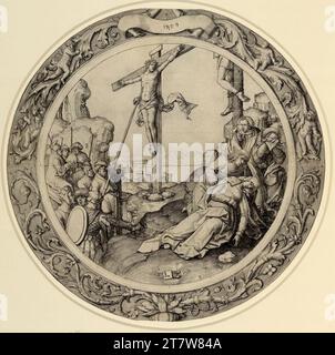 Christ on the Cross, Lucas van Leyden, 1521 print Christ on the cross ...