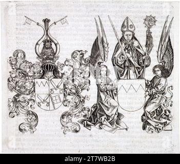 Monogrammist AG Coat of arms of the Prince -Bishop Rudolph II of ...