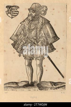 Portrait of a Saxon Duke, Lucas Cranach the Elder J., Wittenberg 1515 ...