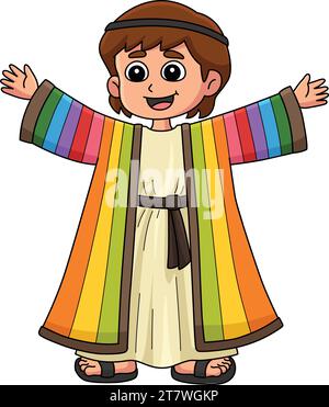 Joseph Cartoon Colored Clipart Illustration Stock Vector Image & Art ...