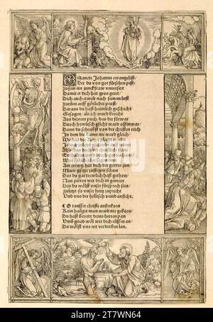 Albrecht Dürer (School) Title bordure with loudly playing angel (title woodcut to add a number ...