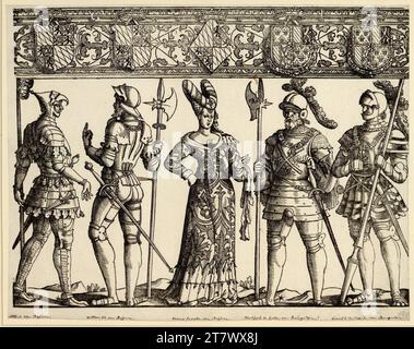 The Counts of Flanders, Cornelis Anthonisz Teunissen, Amsterdam around ...