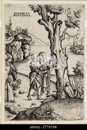 The Birth of Adonis, Benedetto da Montagna, Italy, around 1481 - 1558 ...