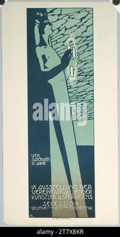 Alfred Roller IX. EXHIBITION; Secession. Color 1901 , 1901 Stock Photo ...
