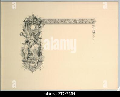 Rudolf Rössler Diploma. Lithography around 1910 Stock Photo - Alamy