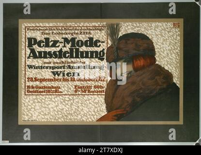 fur fashion exhibition; Vienna; 1912, Louis Oppenheim, Coburg 1879 ...