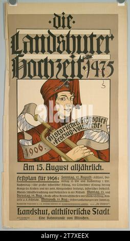 The Landshut Wedding 1475; Historical festival, pageant, folk festival ...