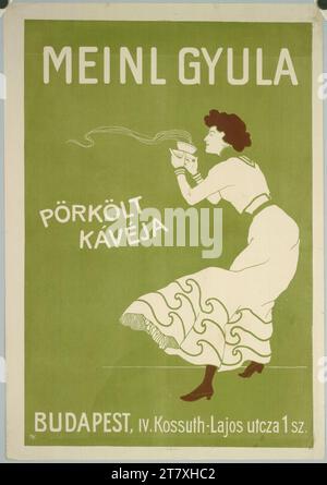 MEINL GYULA, BUDAPEST, Adolf Karpellus, Austria, 1869 - 1919, around ...