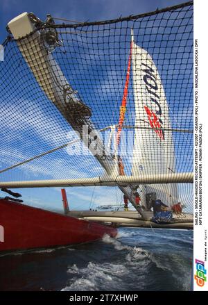 SAILING - SINGLE-HANDED RECORD ATTEMPT - 02/2007 - GDANSK (POL) - PHOTO ...
