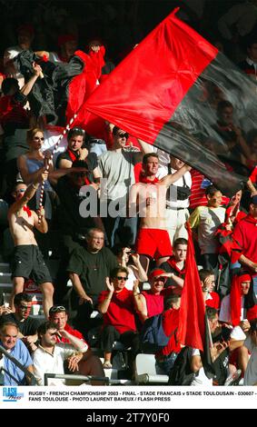 RUGBY - FRENCH CHAMPIONSHIP 2003 - STADE TOULOUSAIN v RC NARBONNE ...