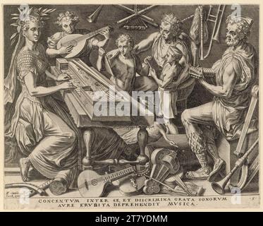Cornelis Cort (Engraver) From the series "The cycle of human life": the ...