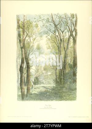 Viennese artist lithographs; From the Prater, Viennese artist ...