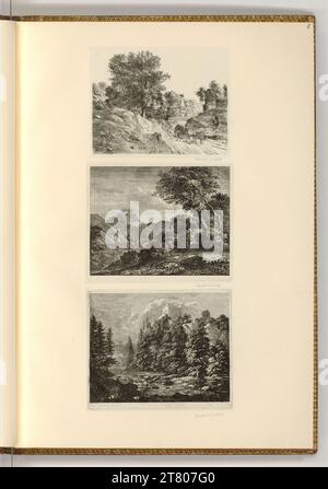 Christoph Nathe (Engraver) Landscapes. etching 1775-1806 , 1775/1806 ...