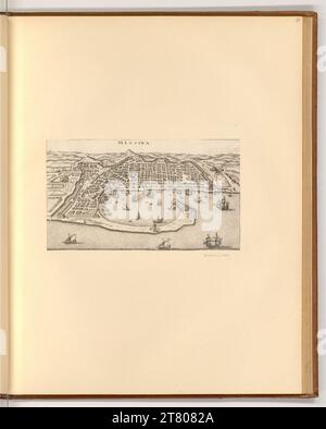Matthäus Merian der Ältere (An der Entstehung Beteiligte r) Munich (map). etching 17. Century ...