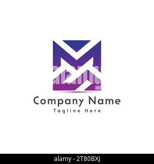 MS Letter Logo Design Stock Vector Image & Art - Alamy