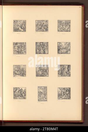 Hans Weiditz The holy martyrs of the Icons. Woodcut 1551 , 1551 Stock ...