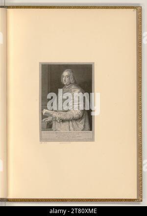 Johann Georg Wille (Engraver) Portrait Frederick II (Prussia). Copper ...