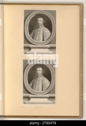 Johann Georg Wille (Engraver) Portraits Bernard de Bélidor. Copper ...