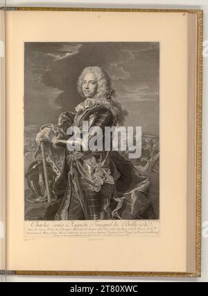 Johann Georg Wille (Engraver) Porträt Henri Benoit. Copper engraving ...