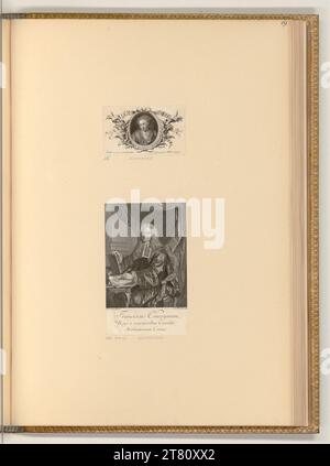 Johann Georg Wille (Engraver) Portraits Bernard de Bélidor. Copper ...