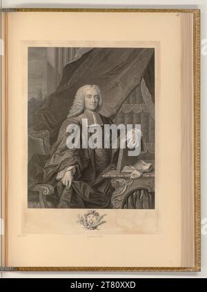Johann Georg Wille (Engraver) Art touch on Opheras René. Copper ...