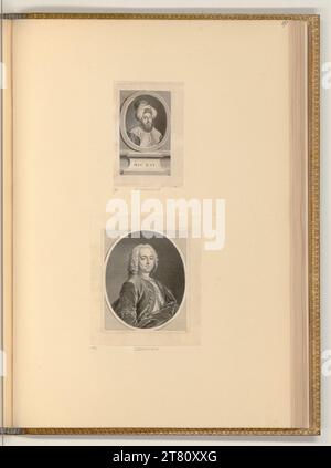 Johann Georg Wille (Engraver) Portraits Bernard de Bélidor. Copper ...
