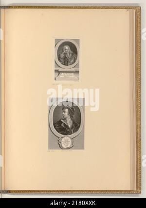 Johann Georg Wille (Engraver) Portraits Bernard de Bélidor. Copper ...