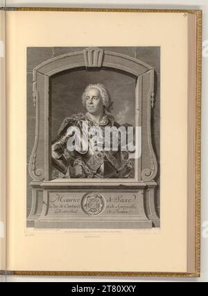 Johann Georg Wille (Engraver) Portrait of clergy. Copper engraving ...
