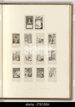 Daniel Nikolaus Chodowiecki (Engraver) Title copper on the psalms (King ...